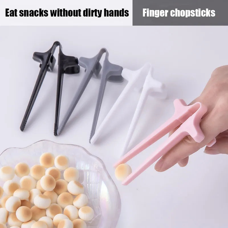 Snack Finger Chopsticks: Fun Helper Clip for Mess-Free Snacking