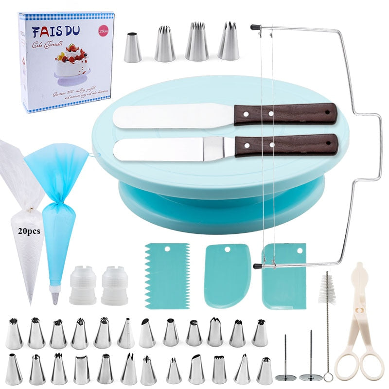 Bakery Bliss: Cake Decorating Turntable Kit